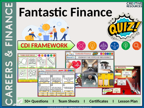 Finance and Careers Quiz | Teaching Resources