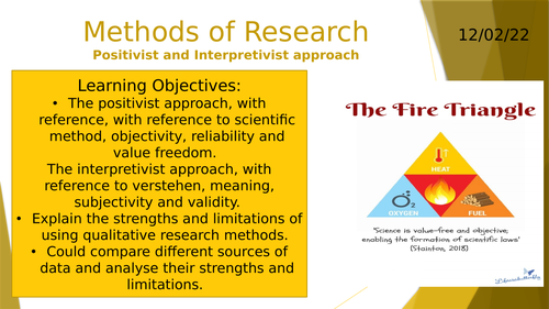 Sociology International Cambridge AS/A level Research Methods ...