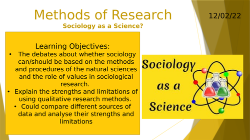 Sociology International Cambridge AS/A level Research Methods ...