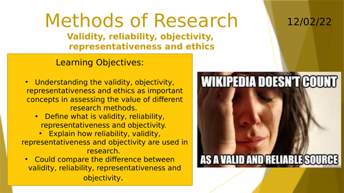 Sociology International Cambridge AS/A level Research Methods ...