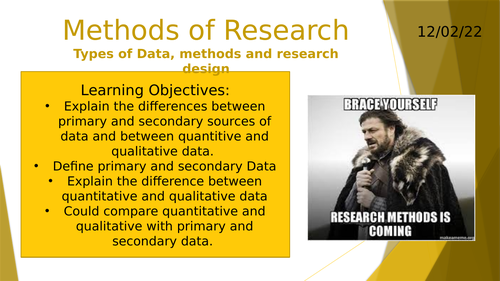 Sociology International Cambridge AS/A level Research Methods ...