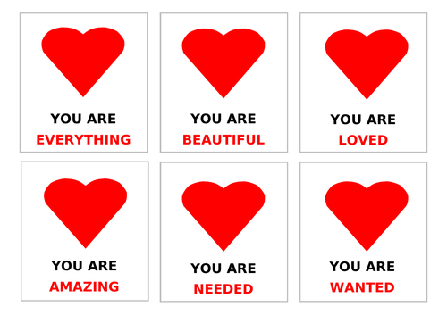 Support and Appreciation Flashcards | Teaching Resources