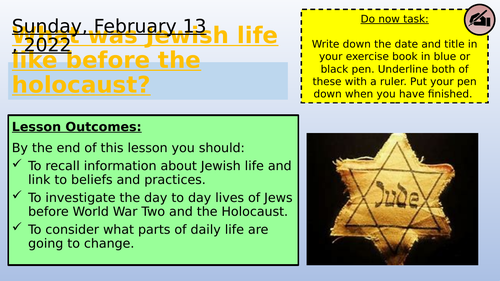 Jewish Life before the holocaust | Teaching Resources