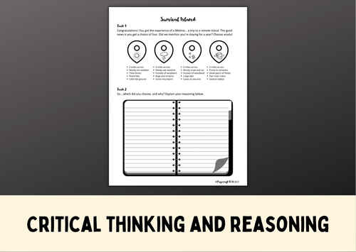 Survival Island | Critical Thinking and Reasoning | 5 ELA Tasks in 1 ...