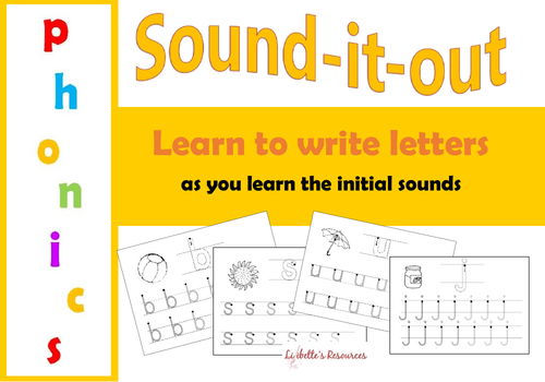 Special Needs Phonic Learn to Write Sheets | Teaching Resources
