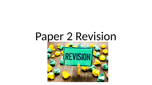 English Language Revision (GCSE) | Teaching Resources