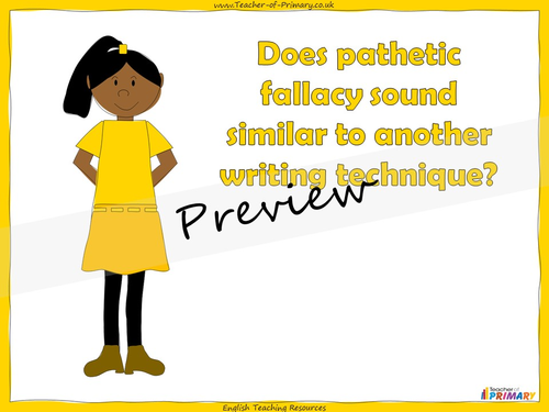 Introducing Pathetic Fallacy - Year 5 and 6 | Teaching Resources