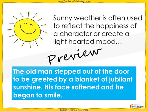 Introducing Pathetic Fallacy - Year 5 and 6 | Teaching Resources