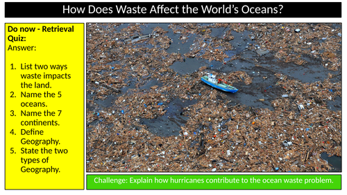 Ocean Plastic | Teaching Resources