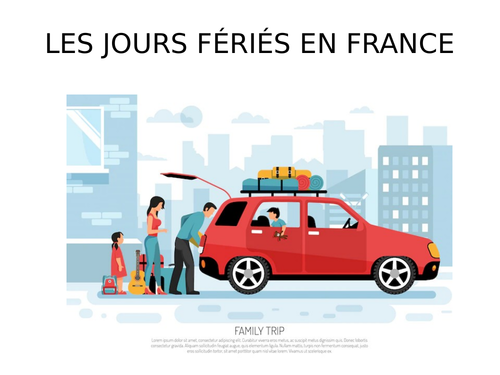 LES JOURS FÉRIÉS EN FRANCE | Teaching Resources