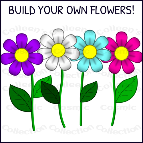Flowers Clipart - Spring | Teaching Resources