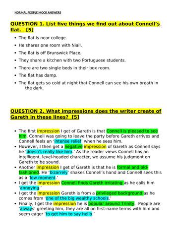 GCSE English Language Revision, Mock & Examiner Video (Normal People ...