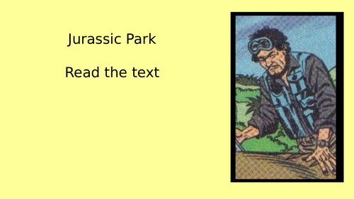 AQA GCSE English Paper 1 Practice - Jurassic Park | Teaching Resources
