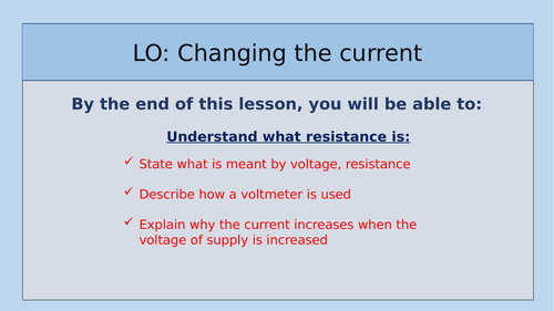 7J Electricity year 7 Complete bundle | Teaching Resources