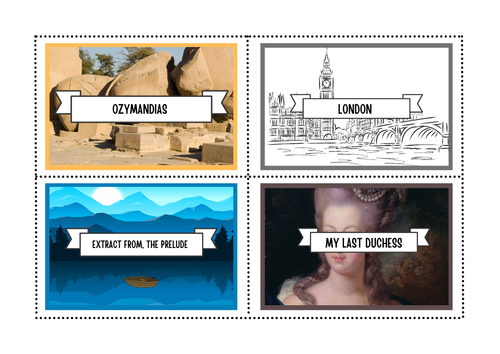 GCSE English Poetry Anthology Quote Flashcards: Power & Conflict ...