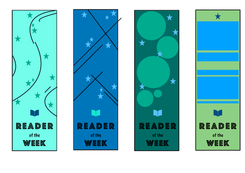 Reader of the Week - bookmark award | Teaching Resources