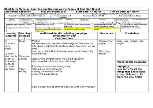 Ash Wednesday Lent Teaching Resources Planning Powerpoints Worksheets ...