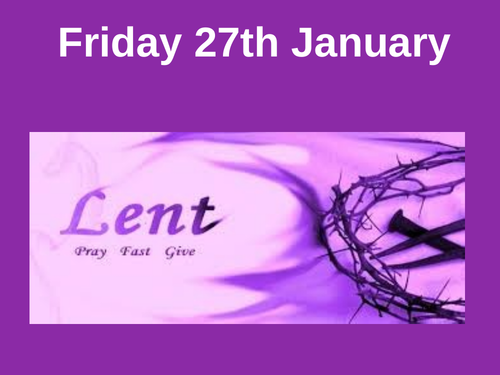 Ash Wednesday Lent Teaching Resources Planning Powerpoints Worksheets ...
