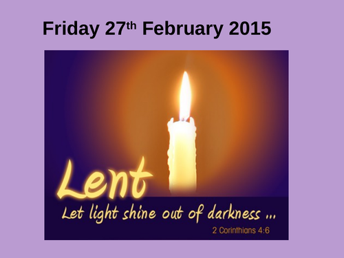 Ash Wednesday Lent Teaching Resources Planning Powerpoints Worksheets ...
