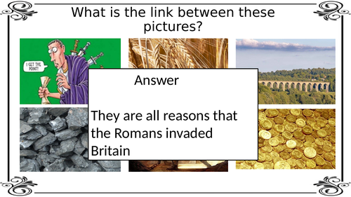 Why did the Romans invade Britain | Teaching Resources
