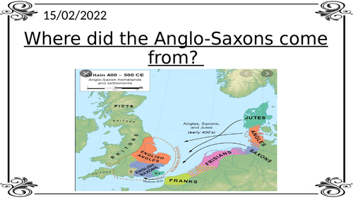 Why did the Anglo-Saxons come to Britain? | Teaching Resources