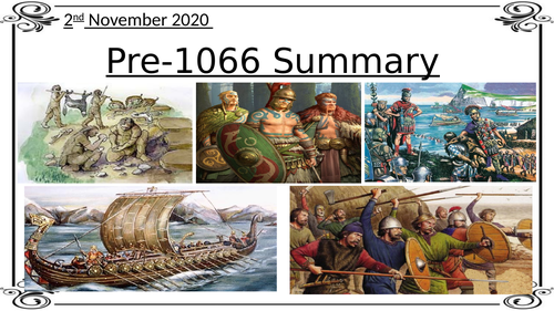 Pre-1066 unit | Teaching Resources
