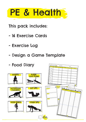 Exercise Cards | Teaching Resources