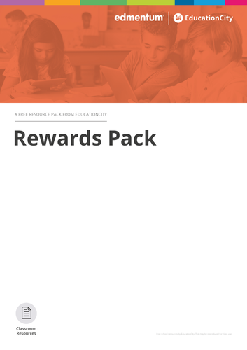 Rewards Pack | Teaching Resources