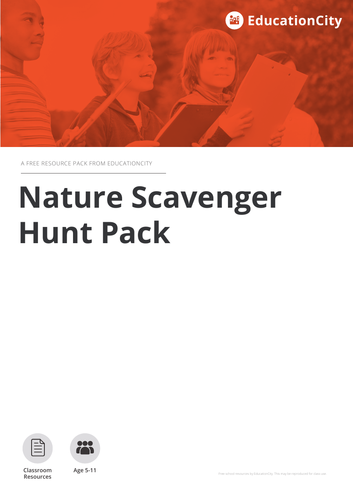 Nature Scavenger Hunt Pack | Teaching Resources