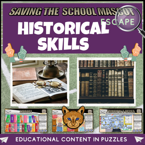 Historical Skills Escape Room | Teaching Resources