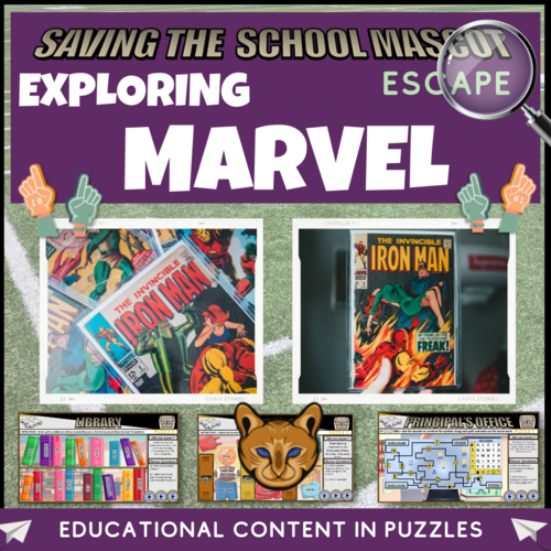Marvel Superhero Escape Room | Teaching Resources