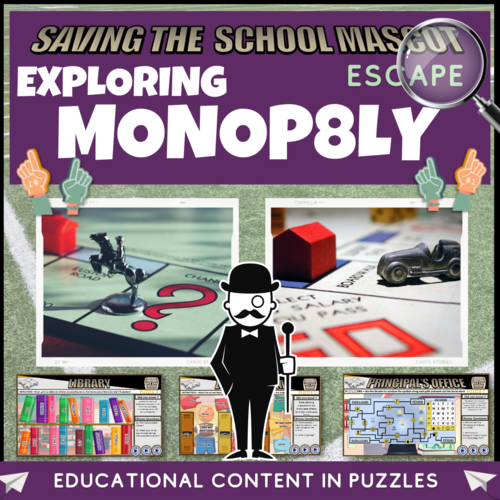 Monopoly Fun Escape Room | Teaching Resources