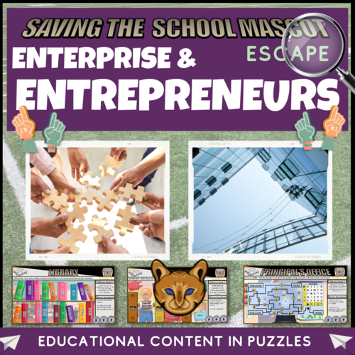 Enterprise and Entrepreneurs Escape Room | Teaching Resources