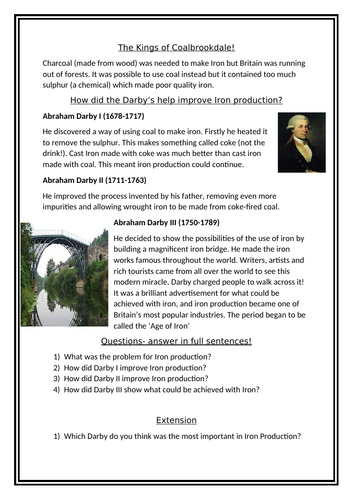 Industrial Revolution Unit | Teaching Resources