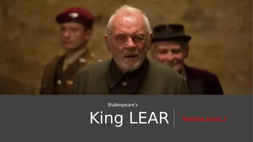 King Lear Unit of Work (ALevel) | Teaching Resources