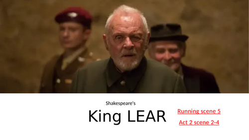 King Lear Unit of Work (ALevel) | Teaching Resources