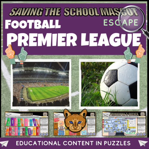 Premier League Football Escape Room | Teaching Resources