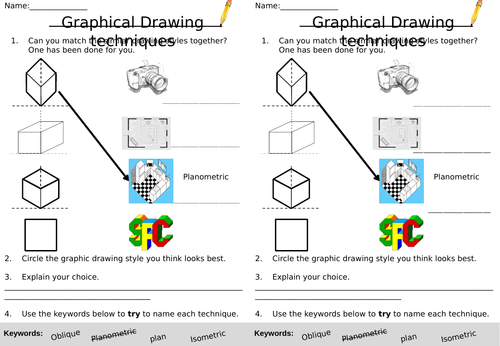 From plan to isometric drawing in 1 lesson | Teaching Resources