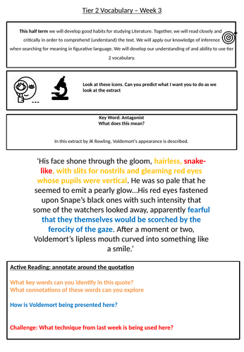 Of Mice and Men Tier 2 Vocabulary Tasks | Teaching Resources