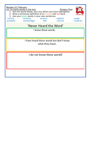 Year 5 Guided Reading - week of VIPERS | Teaching Resources