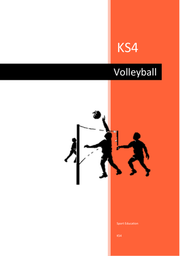 Volleyball - KS4: Sport Education Booklet and Resources | Teaching ...