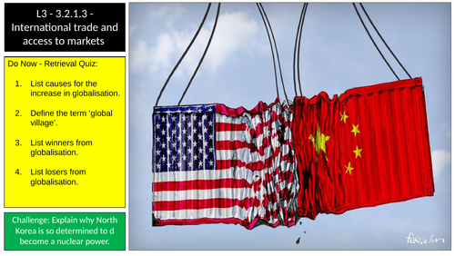 AQA International trade | Teaching Resources