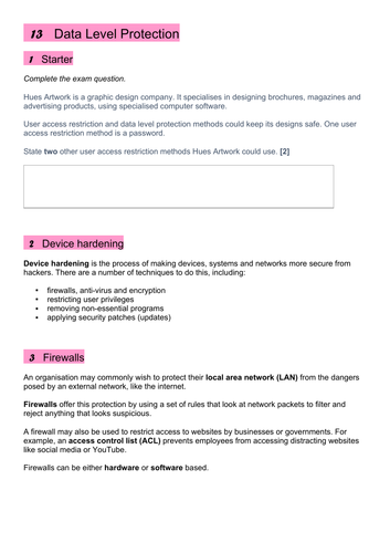 BTEC Digital Information Technology (DIT) - Component 3 (Learning Aim B ...