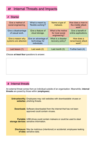 BTEC Digital Information Technology (DIT) - Component 3 (Learning Aim B ...