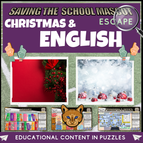 Christmas English Escape Room | Teaching Resources