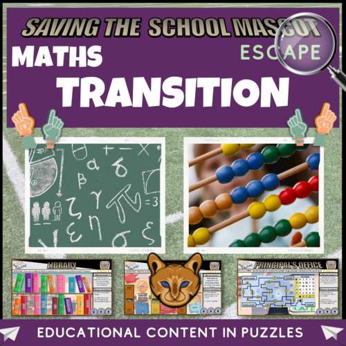Transition Escape Room for Maths | Teaching Resources