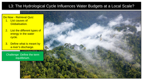 Water Cycle AQA | Teaching Resources