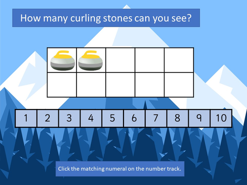 Counting to 10 Curling Winter Olympics | Teaching Resources