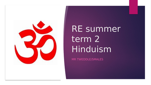 Hinduism 5 weeks PowerPoint and activities | Teaching Resources