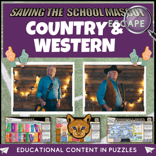 Country and Western Escape Room | Teaching Resources